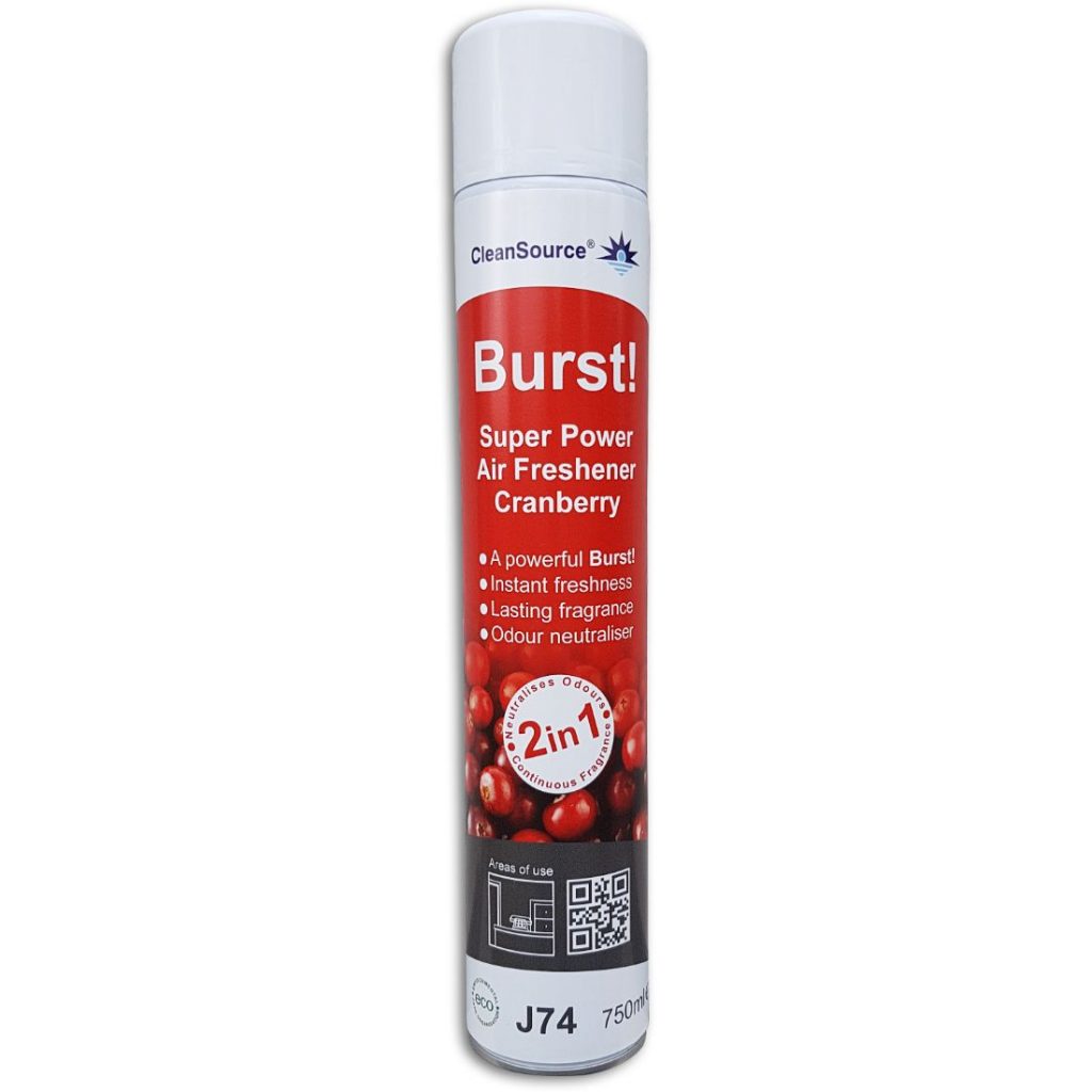 CleanSource® BURST CRANBERRY Super Power Giant Air Freshener 750ml ...